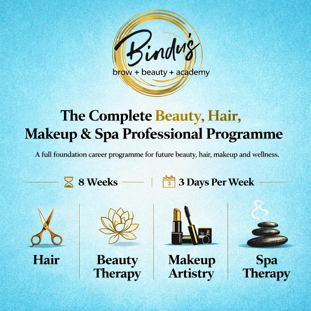 The Complete Beauty, Hair, Makeup & Spa Professional Programme – Bindu ...
